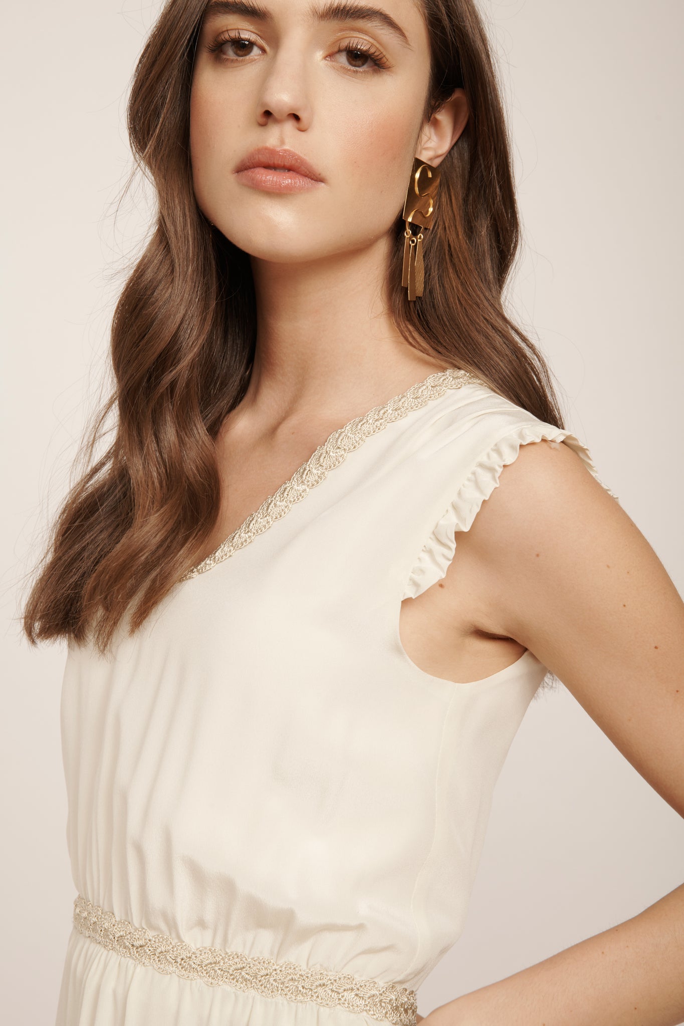 The Mia Dress - Sand – Thea Valentina